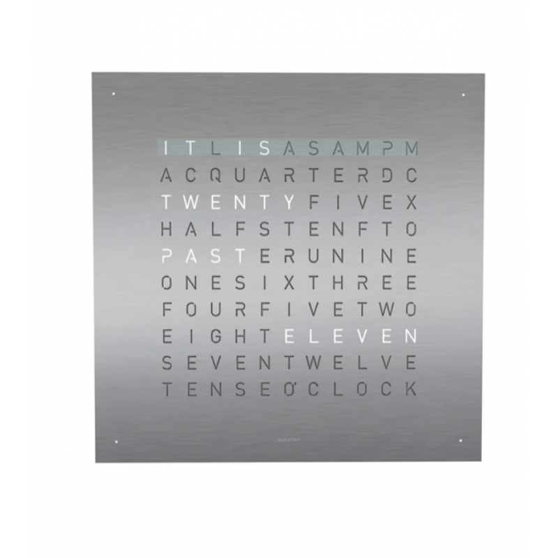 Orologio da parete Qlock two - Nella categoria Orologi da parete e non ...